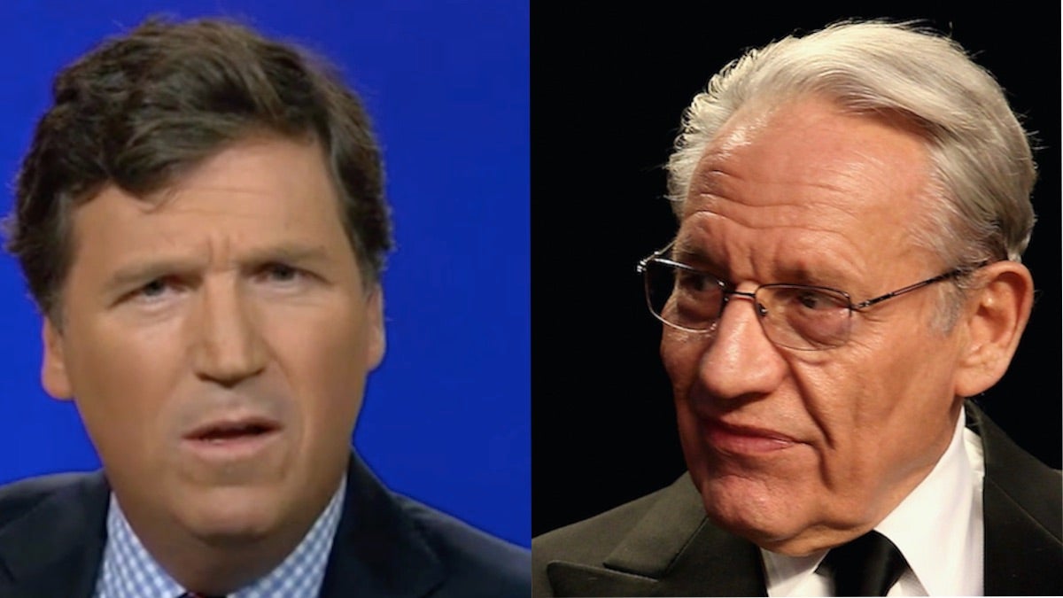 Tucker Carlson Suggests Bob Woodward Was a CIA Asset Sent to Oust ...